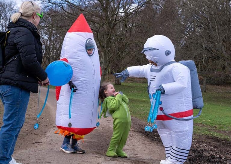 A supersonic sunny morning at our Painshill Planet Walk - Shooting Star ...