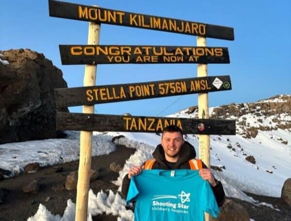 Super supporter achieves ‘summit’ amazing taking on Mount Kilimanjaro ...